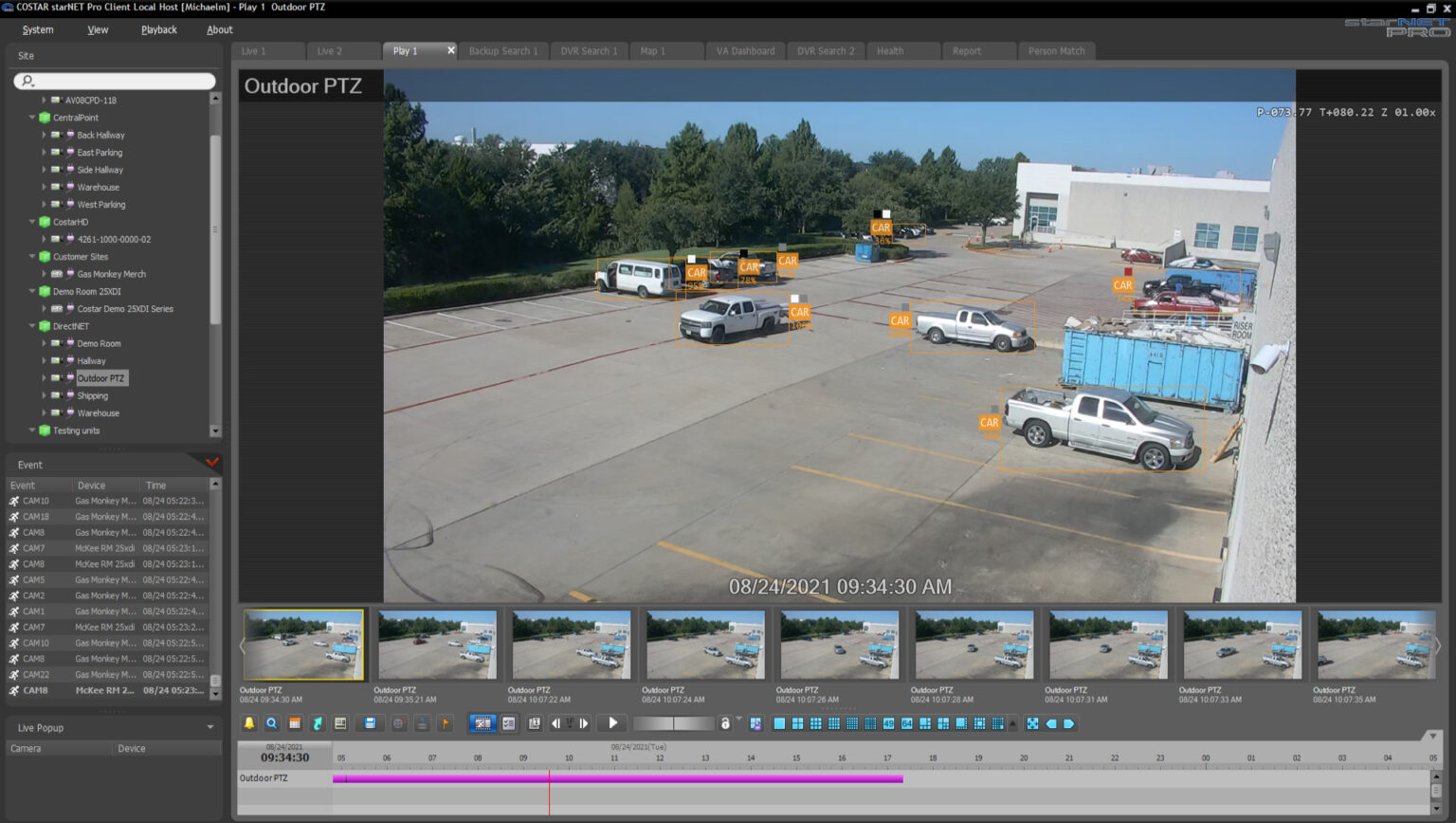 Video Analytics Surveillance - Costar Video Systems